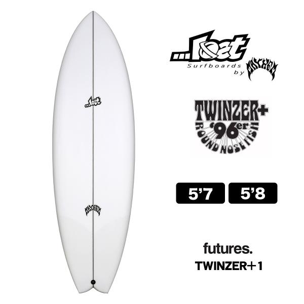 LOSTRNF TWINZER 96ERRNF TWINZER 96erは、世界中で高い評価を受けるフィッシュサーフボード「RNF96」をベースに、最新のTWINZER+フィンシステムを搭載した高性能フィッシュモデルです。スペックサイズ 5...