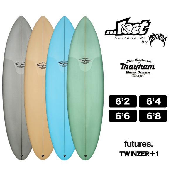 LOSTSMOOTH OPERATOR TWINZER / スムースオペレーター ツインザースペックサイズ 6'2 x 20.25 x 2.70【35.75L】6'4 x 20.50 x 2.75【38L】6'6 x 20.75 x 2.8...