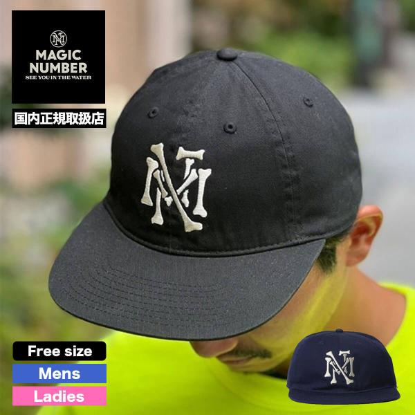【正規品販売店】MAGIC NUMBER マジック ナンバーBONES EMBLEM FLAT VISOR LOW CAP【MN032】Handwriting Sign Painter のNUTSART WORKSによる EMBLEM CA...