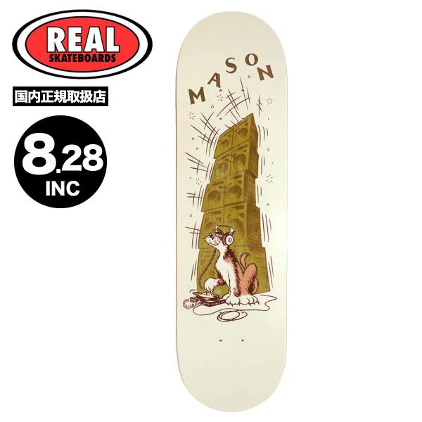 【国内正規取扱店】REAL/(リアル)MASON SILVA RECORD SCRATCH8.28inc【10021ZZ080SI00】1991年設立、レジェンドスケーター、Tommy Guerrero（トミー・ゲレロ）と Jim Thie...