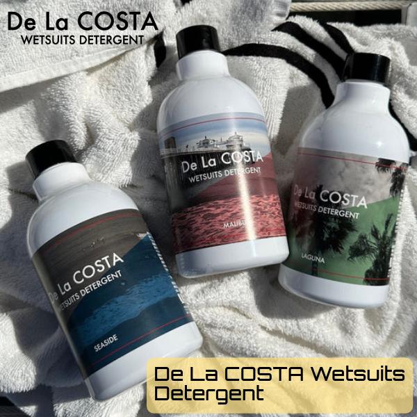 【De La COSTA 】デラコスタのウェットスーツ専用洗浄シャンプー。De La COSTA海岸（スペイン語で”COSTA”）の香りが心地良い ウェットスーツ専用アンチエイジング洗剤。デラコスタ ウェットスーツシャンプーは、サーフィンや...