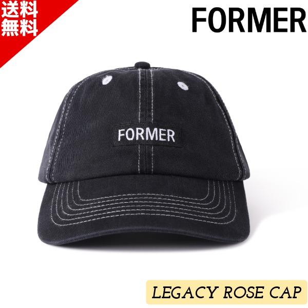 FORMER フォーマーのキャップ「LEGACY ROSE CAP」。FORMER（フォーマー）は、サーフ界の至宝デーン・レイノルズとクレイグ・アンダーソン、スケート界のアイコンであるオースティン・ジレット、そして故ディラン・リーダーという...