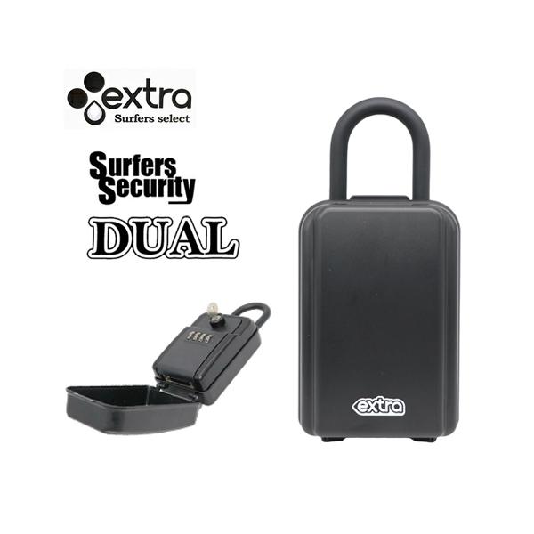 車のキー管理に便利なセキュリティーキーボックスの最新機種『DUAL』！ダイヤル番号を忘れた場合も安心設計！解除キー(3本付属)で解錠後ダイヤル番号の再設定が可能です！