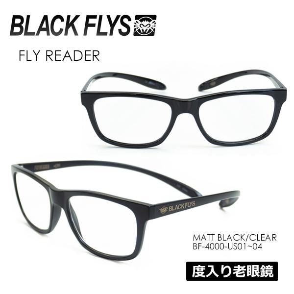 BLACK FLYSからREADING GLASS(度入りレンズ)が登場！テンプルは柔軟性があり長時間かけていても疲れにくくなっています。※ケース等の付属品は付きません。