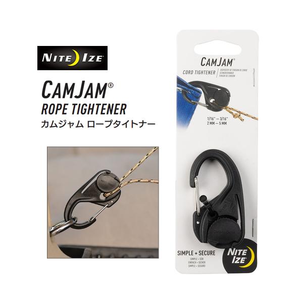 ・ロープを後ろから穴に通し、下に引くだけで簡単にテンション(張力)がかけられるアイテム・ロープワークに不慣れな方に最適※ロープは別売です。【本体】W34 × H69 × D15mm【重量】16g【対応ロープ】直径2〜5mm【材質】強化プラス...