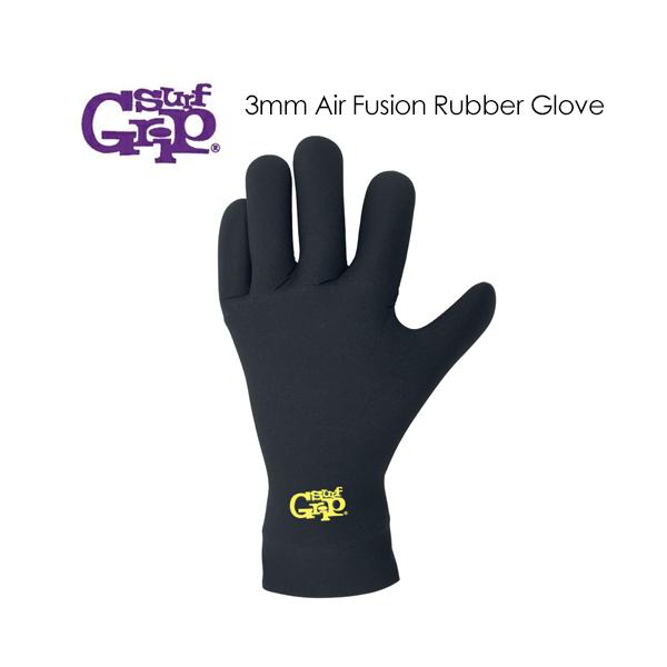 手首には裏ラバーを、さらに柔軟性と伸縮性に優れたゴムを使用し表面はメッシュ加工で耐久性を持たせた素手感覚を損なわない2タイプの五本指ラバーグローブ。保温性に優れた起毛素材Air Fusionを使用した3mm Air Fusion Rubbe...