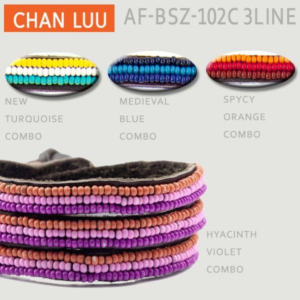 CHAN LUU/チャンルーUNISEX/ユニセックス　BSZ-102C3WRAP 3LINE BRACELETS/3ラップ3ラインブレスレット雑誌等で数多く取り上げられているCHAN LUUの新作が入荷しました！現地にて買い付けの為、特別...