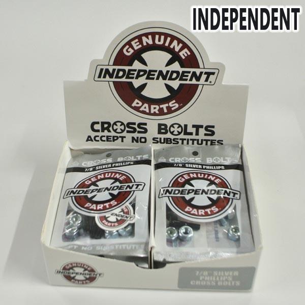 当店ではご注文後のお客様都合による返品、交換及びキャンセルは一切受け付けておりません。予めご了承の上、お買い求め下さい。インデペンデント/INDEPENDENT【HARD WARE/ハードウェア　+プラス　ボルト/ビス/ナット】7/8"BL...