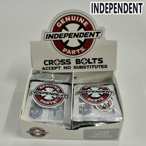 当店ではご注文後のお客様都合による返品、交換及びキャンセルは一切受け付けておりません。予めご了承の上、お買い求め下さい。インデペンデント/INDEPENDENT【HARD WARE/ハードウェア　+プラス　ボルト/ビス/ナット】1"BLAC...
