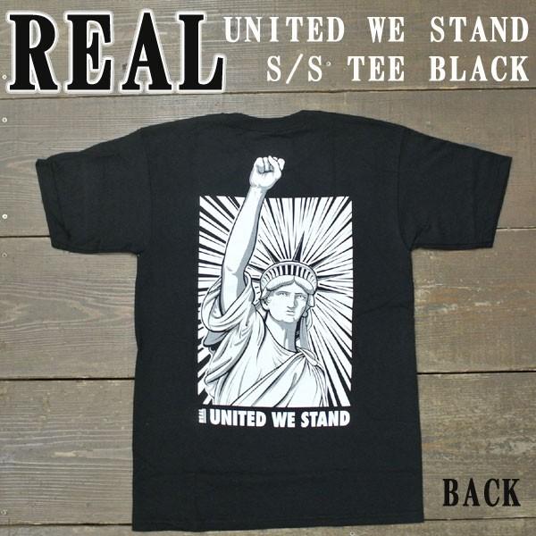 REAL/リアル×UNITED WE STANDコラボ!!!半袖　Tシャツ/TEEUNITED WE STAND S/S TEEREALのUNITED WE STANDコラボTシャツが新しく入荷しました！インパクト大のバックプリント♪数に限...