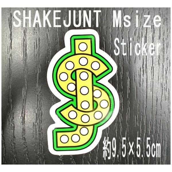 SHAKE JUNT/シェイクジャントSTICKER/ステッカーSHAKE JUNT M size STICKER約9.5cm×5.5cmSHAKE JUNTのステッカーが入荷しました！*必ずお読みください*クリックポスト対応商品　ステッカ...