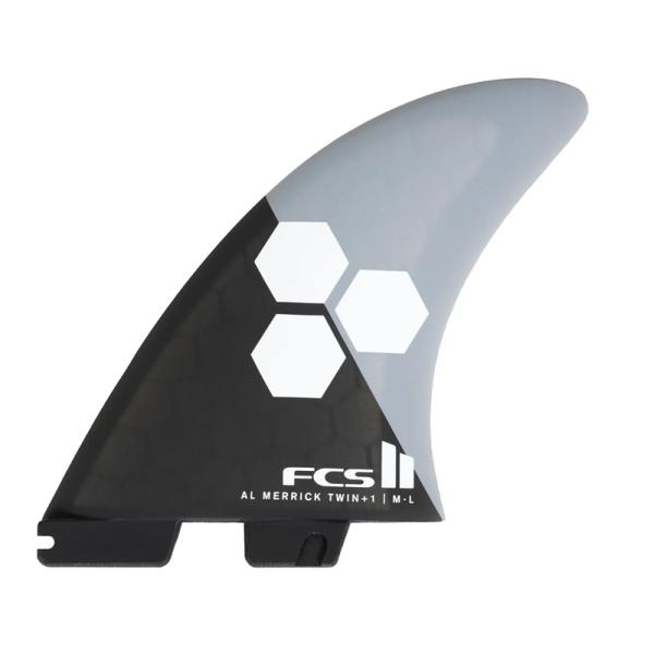 FCS II Al Merrick Twin + Stabiliser Fin SetTWIN ＋ １※画像は撮影状況やＰＣ環境により実際の色合いと若干違って見える場合があります。またサイズ・カラー違いなどの返品・キャンセルは一切致しており...