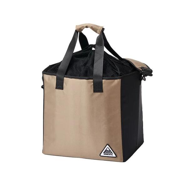 HOME MOUNTAINBOX TOTE MINI 2.0カラー：SAND/BLACKBOX TOTEの約半分サイズのバッグです。ウエアやブーツ、グローブ、ゴーグルなど最小限に持ち運ぶのにちょうどいい大きさです。このバッグなら、友達の車に...
