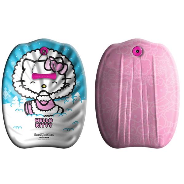 KELLO KITTY X SNO-STORM 24inカラー：PINKリーシュコード付きSno-Stormのフォーム製スノーソリは、斜面を滑り降りるスリルを存分に楽しめるよう、抜群の性能と革新的なデザイン、そして冬仕様の耐久性を備えていま...