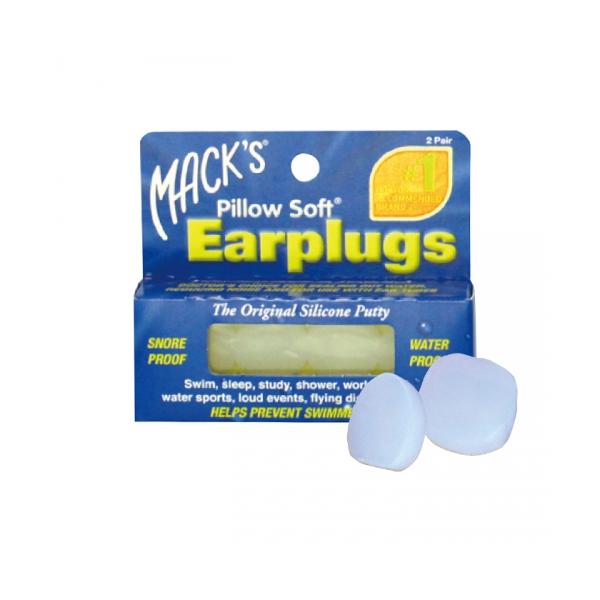 USAでNo.1セールスを誇るイヤーケアグッズのMACK'S。お求めやすい価格帯に機能的な商品のラインナップは全てのサーファー＆マリンスポーツに最適です。シリコンタイプの耳栓です。ひとつひとつのシリコンが従来の商品より大きくなり、更に使いや...