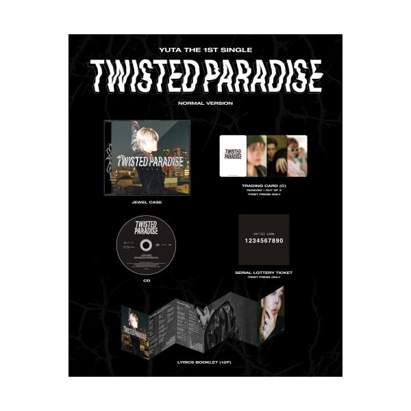 【発売日：2025年05月14日】YUTA (ユウタ ゆうた)2025年5月14日 発売YUTA The 1st Single「TWISTED PARADISE」がリリース決定!今作のために書き下ろされたオリジナル最新楽曲「TWISTED ...