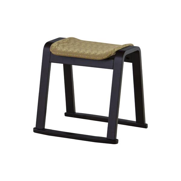 格調高いおもむきのお座敷シリーズ 料理店や法事など幅広くご利用いただけます。カラー：ゴールドサイズ：W46×D41×H43スペック：天然木(ラバーウッド) ウレタン塗装 コットン ポリエステル原産地：ベトナム