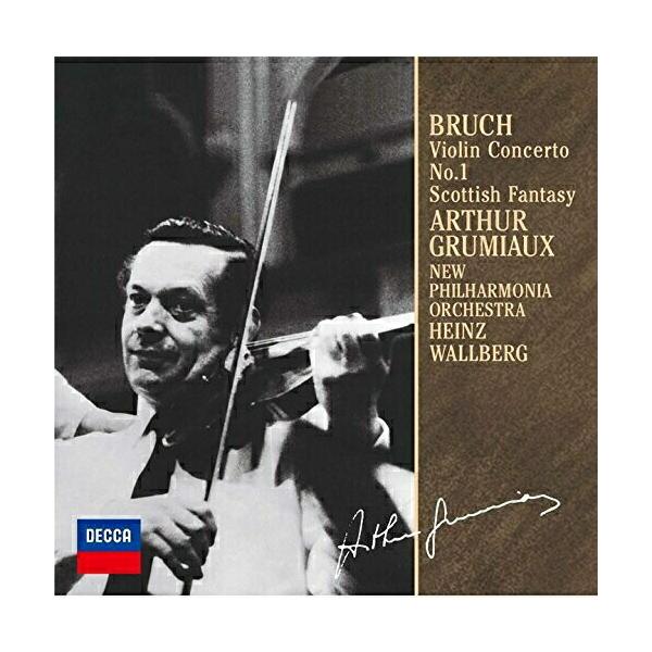 【発売日：2025年09月03日】アルテュール・グリュミオー (グリュミオー アルテュール ぐりゅみおー あるてゅーる)2025年9月3日 発売モノラル期に一度、ステレオになってからは2回ブルッフの協奏曲を録音したアルテュール・グリュミオー...