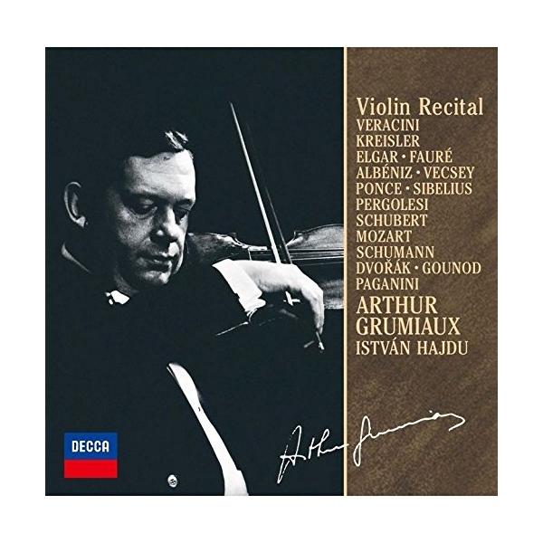 【発売日：2025年09月03日】アルテュール・グリュミオー (グリュミオー アルテュール ぐりゅみおー あるてゅーる)2025年9月3日 発売1973年にまとめて録音された小品集からの1枚。アルテュール・グリュミオー持ち前の美音が美しいメ...