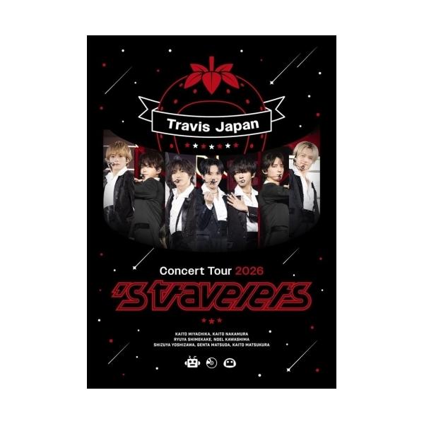 【発売日：2026年08月26日】Travis Japan (トラビスジャパン とらびすじゃぱん)2026年8月26日 発売DVD:11.'s travelers -Opening Theme-2.GRAVITATE3.Disco Baby...