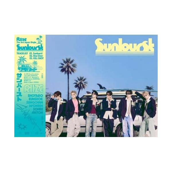 【発売日：2026年08月26日】RIIZE (ライズ らいず)2026年8月26日 発売RIIZEが、The 3rd Japan Single「Sunburst」が発売決定!