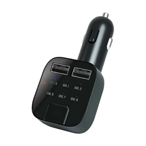 Bluetooth対応のスマートフォンやタブレット等の音楽信号をワイヤレスで受信し、その音楽をFM電波でFMラジオに送信し、カーステレオで聞くことができるFMトランスミッターです。・2台同時充電 - 音楽再生中でも充電可能。・自動認識USB...