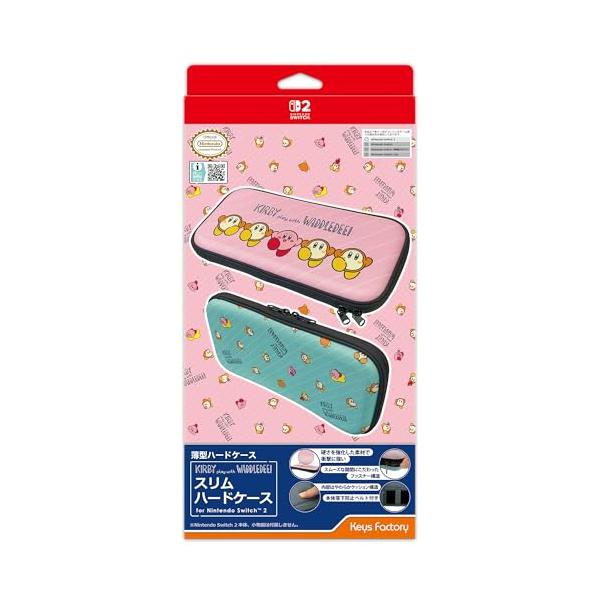 【発売日：2025年10月24日】発売日：2025年10月24日JAN：4528272010030硬さを強化した素材で衝撃に強い。Nintendo Switch 2 本体をキズや衝撃から強固に守る。薄型、スリムサイズで持ち運びし易い。よりス...