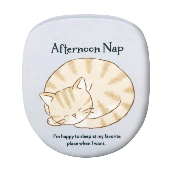 ねこがトイレでお昼寝してるみたいなのトイレフタカバー♪』シリーズで揃えればトイレをトータルコーディネートできます定価 : 1650円JANコード : 4956019112486商品番号 : ME249ねこ 猫 ネコ トイレタリー フタカバー...