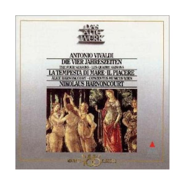 【発売日：2000年06月21日】ヴィヴァルディ (ビバルディ びばるでぃ)2000年6月21日 発売クラシックBEST100シリーズ。ヴァイオリニスト、アリス・アーノンクールとの共演によるヴィヴァルディの協奏曲を収録した1976〜77年録...