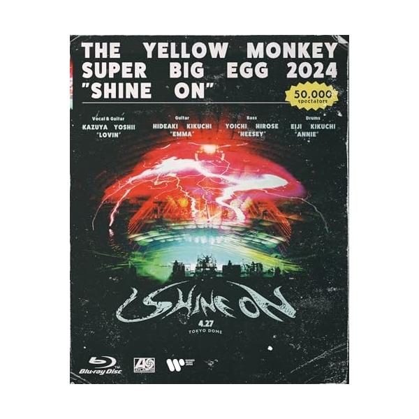 【発売日：2024年10月09日】THE YELLOW MONKEY (イエローモンキー いえろーもんきー)2024年10月9日 発売BD:11.バラ色の日々2.SHINE ON3.Romantist Taste4.Tactics5.聖なる...