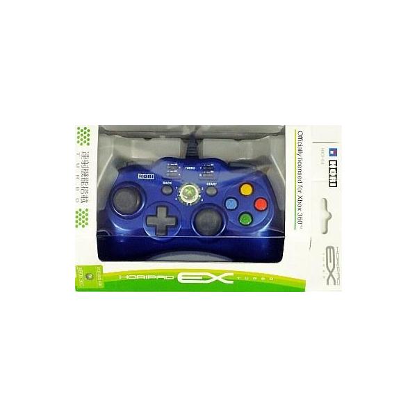 商品名：中古XBOX360ハード ホリパッドEXターボ [ブルー]HX3-04used0130_game中古注意事項：※中古商品の場合、本体のみの状態でのお届けになる場合が御座います。予めご了承下さい。