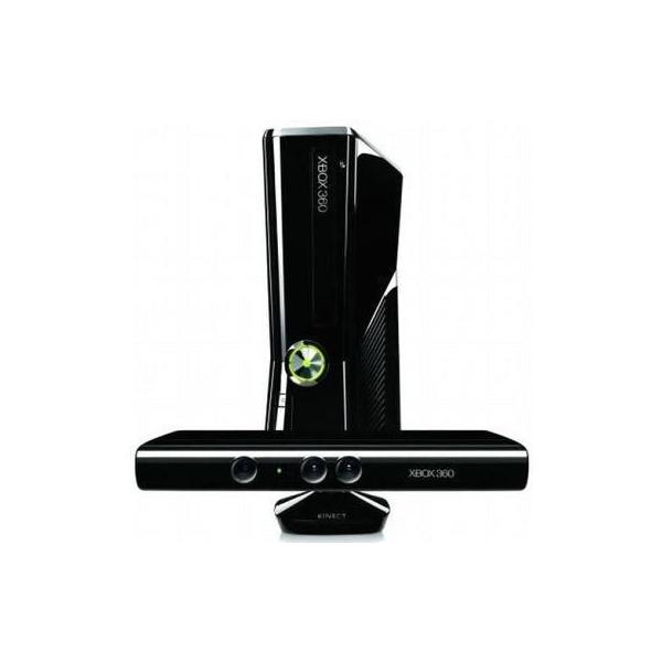商品名：中古XBOX360ハード Xbox360本体(250GB) + Kinect リキッドブラックS7G-00037used0130_game