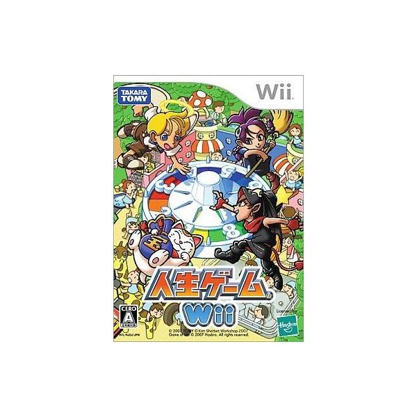 商品名：中古Wiiソフト 人生ゲーム WiiRVL-P-RJGJボードゲームの定番「人生ゲーム」がWiiならではの新プレイスタイルでリフレッシュ！■Wiiリモコンで振れ！叩け！回せ！切れ！　ボード上の「ゲームマス」に止まるとミニゲームが開始...