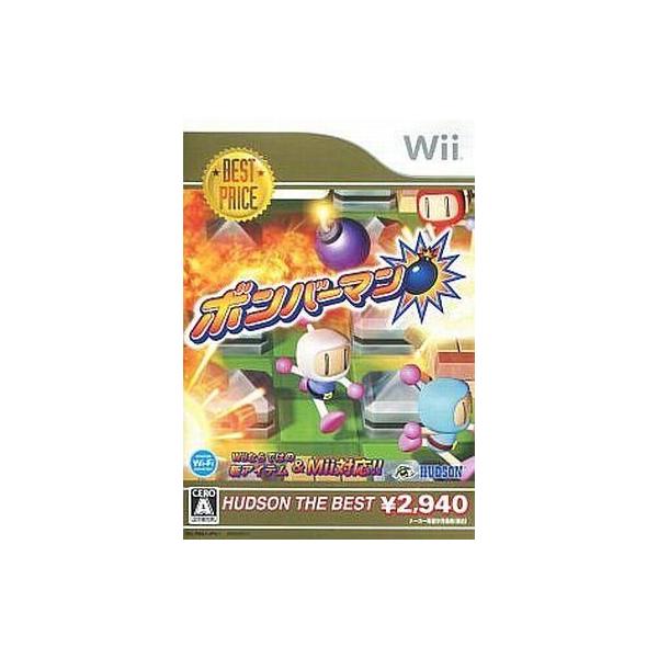 商品名：中古Wiiソフト ボンバーマン[ハドソン・ザ・ベスト]RVL-P-RB6J(JPN)爆風で敵を吹き飛ばすという単純明快なバトルゲームの定番「ボンバーマン」がWiiでパワーアップ ! ストーリーモードやバトルモードはもちろん、チュート...