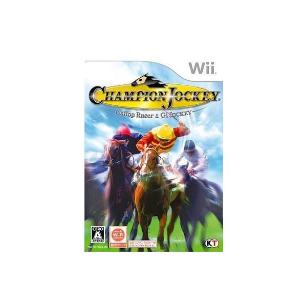 商品名：中古Wiiソフト チャンピオンジョッキー：ギャロップレーサー＆ジーワンジョッキーused0130_game