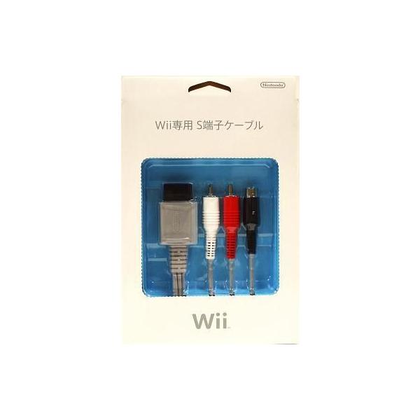 商品名：中古Wiiハード Wii専用 S端子ケーブル [純正品]RVL-010used0130_game中古注意事項：※中古商品につきましては、箱・説明書は保証の対象外とさせていただきます。予めご了承下さい。