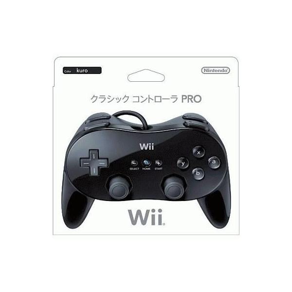 商品名：中古Wiiハード クラシックコントローラPRO(黒)RVL-A-R2Kused0130_game中古注意事項：※中古商品につきましては、箱・説明書は保証の対象外とさせていただきます。