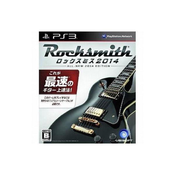 商品名：中古PS3ソフト ロックスミス2014[通常版]BLJM-61124より楽しく、より速く、ギターが上達する「ロックスミス」インターフェイスを一新し、日本楽曲も収録して帰ってきた！プレイヤーがギターを演奏すると、それに合わせてバックバ...