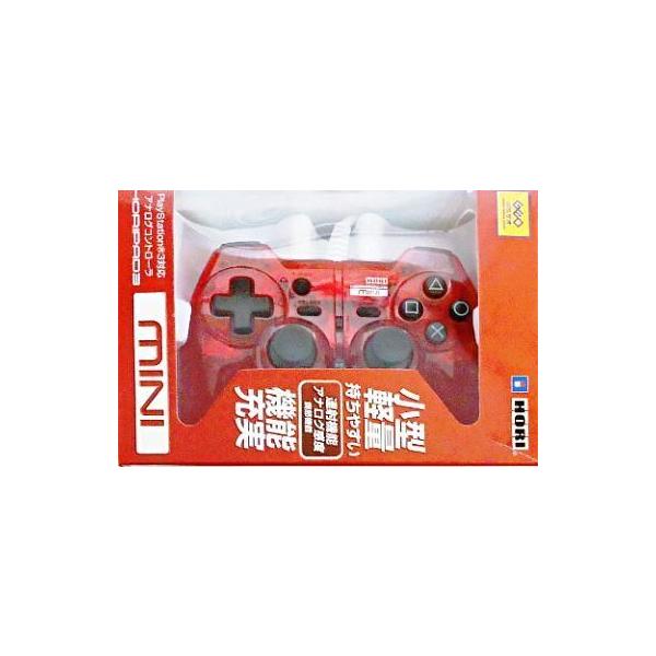 商品名：中古PS3ハード HORIPAD 3 MINI (クリアレッド)1815-20GRD※周辺機器の為、中古商品の場合本体のみの状態でのお届けになる場合が御座います。予めご了承下さい。used0130_game