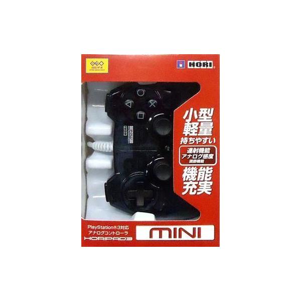 商品名：中古PS3ハード ホリパッド3ミニ クリアブラックHP3-189used0130_game中古注意事項：※中古商品につきましては、本体のみの提供とさせて頂く場合が御座います。