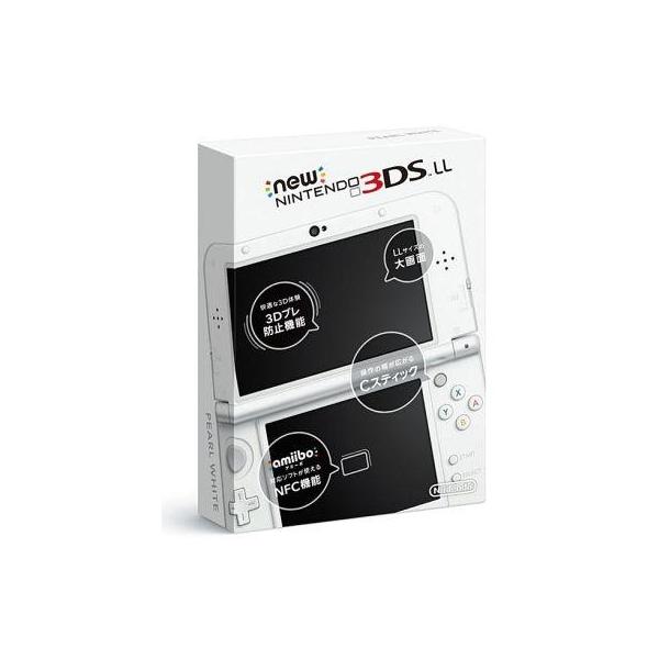 商品名：中古ニンテンドー3DSハード Newニンテンドー3DSLL本体 パールホワイトRED-S-WAAAused0130_game