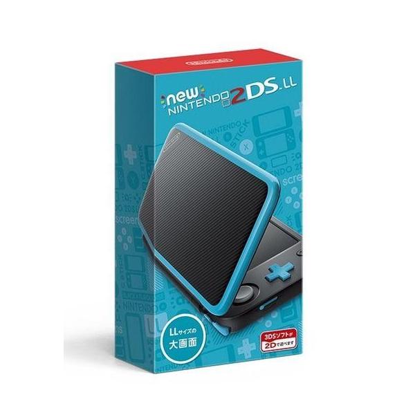 商品名：中古ニンテンドー3DSハード Newニンテンドー2DS LL本体 ブラック×ターコイズJAN-S-BAAAused0130_game