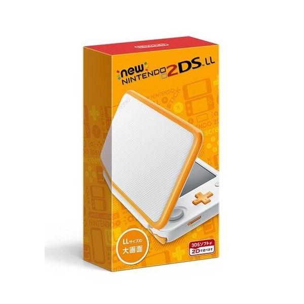 商品名：中古ニンテンドー3DSハード Newニンテンドー2DS LL本体 ホワイト×オレンジJAN-S-OAAAused0130_game