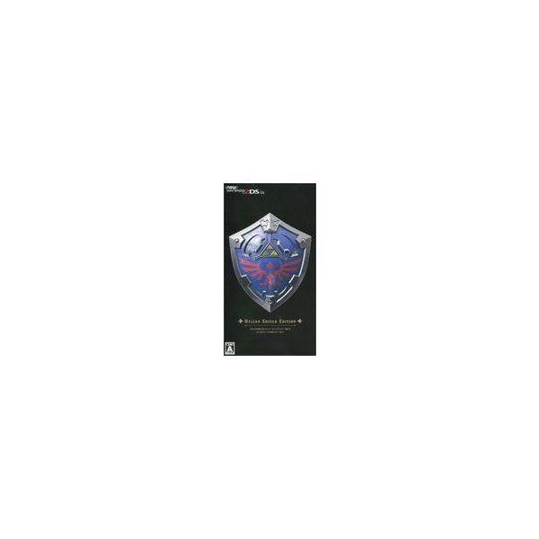 商品名：中古ニンテンドー3DSハード Newニンテンドー2DSLL本体 HYLIAN SHIELD EDITIONJAN-S-VADKマイニンテンドーストア限定※本体プリインストール済のソフトにつきましては、付属・動作は保証対象外とさせて頂...