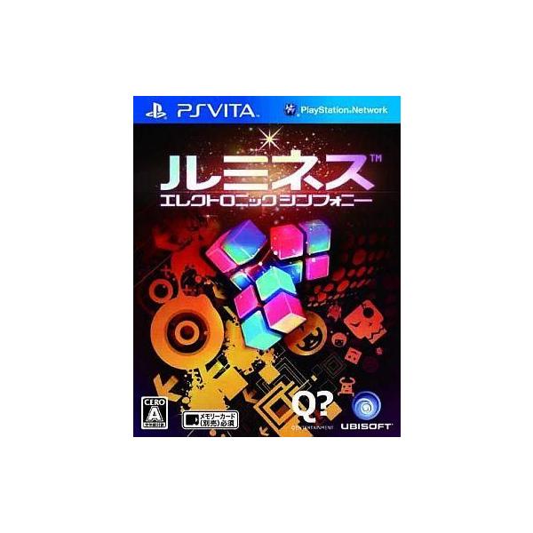 商品名：中古PSVITAソフト ルミネス・エレクトロニック・シンフォニーVLJS-00012パズルが光と音を飲み込んだ！全世界で大ヒットを記録した電飾パズルゲーム！落ちてくるブロックを操作して、同じ色や模様が４つ以上そろった四角形をつくるだ...