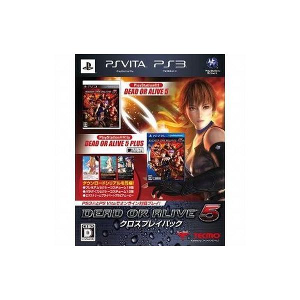 商品名：中古PSVITAソフト デッド・オア・アライブ5 クロスプレイパックKTGS-V0219■クロスプレイパック同梱内容・PS3『DEAD OR ALIVE 5』通常版ゲームソフト　※1・PSV『DEAD OR ALIVE 5 PLUS...