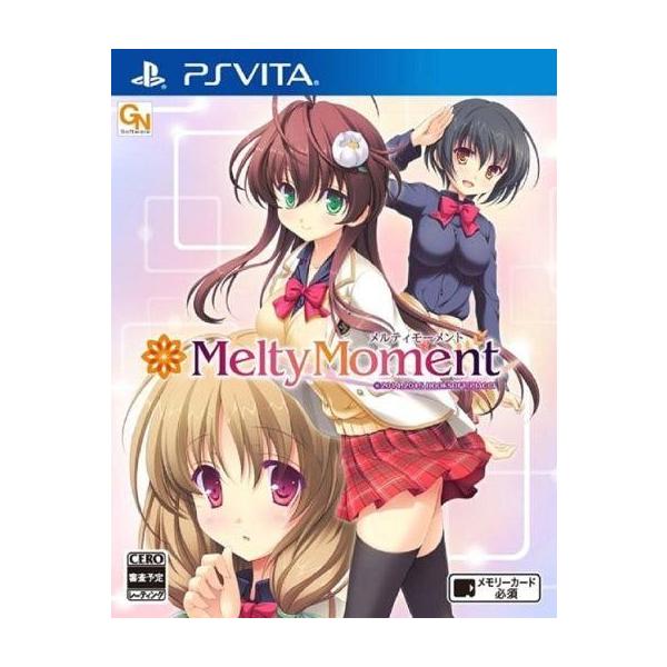 商品名：中古PSVITAソフト MeltyMoment [通常版]VLJM-35292都会から電車で数駅ほど離れた、住宅街や団地が多い町。俗に言う、都会の喧騒から離れたベッドタウン。背の高い建物は駅周辺の建物か、新開発された河川敷近くのマン...