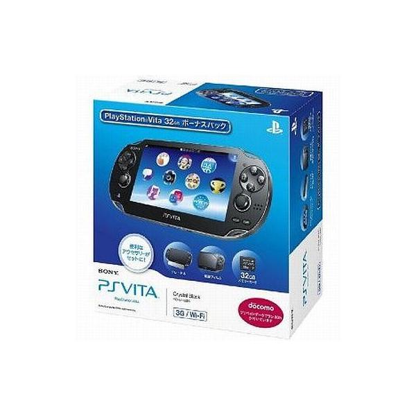 商品名：中古PSVITAハード PlayStation Vita本体 32GBボーナスパック (3G/Wi-Fi)PCHJ-10005※中古商品の場合、simカードは付属いたしません。※消耗品である、保護フィルムの有無・保証は致しかねます。...