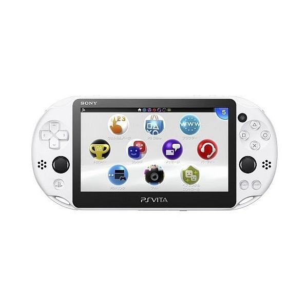 商品名：中古PSVITAハード PlayStation Vita本体 Wi-Fiモデル グレイシャー・ホワイト[PCH-2000]PCH-2000ZA22used0130_game