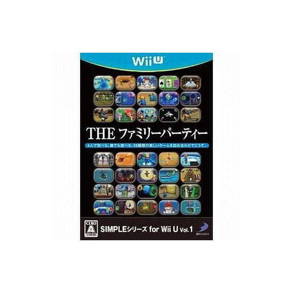 商品名：中古WiiUソフト THE ファミリーパーティー SIMPLEシリーズ WiiU家族と、友達と、みんなと、誰でも遊べる35種類のパーティーゲームの詰め合せ!Wii U Game Padをタッチしたり、Wiiリモコンを振ったり、ヌンチ...